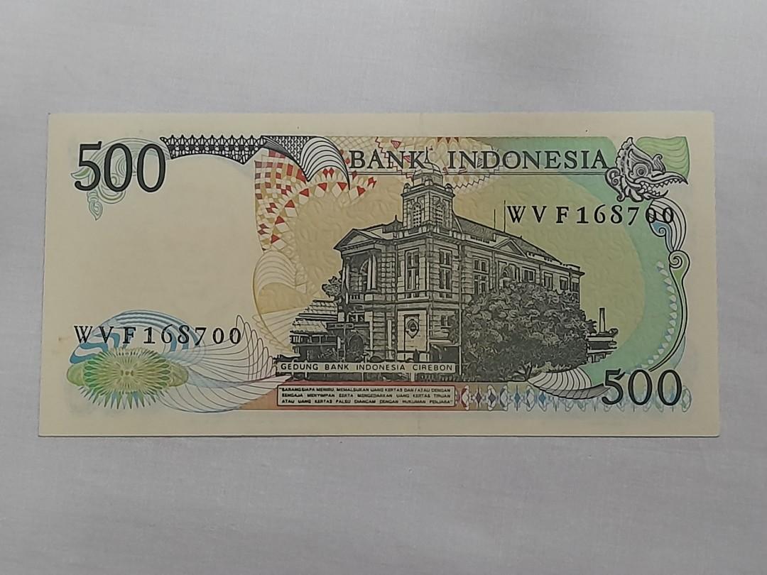Bank Indonesia 500 Lima Ratus Rupiah 1988, Hobbies & Toys, Memorabilia ...