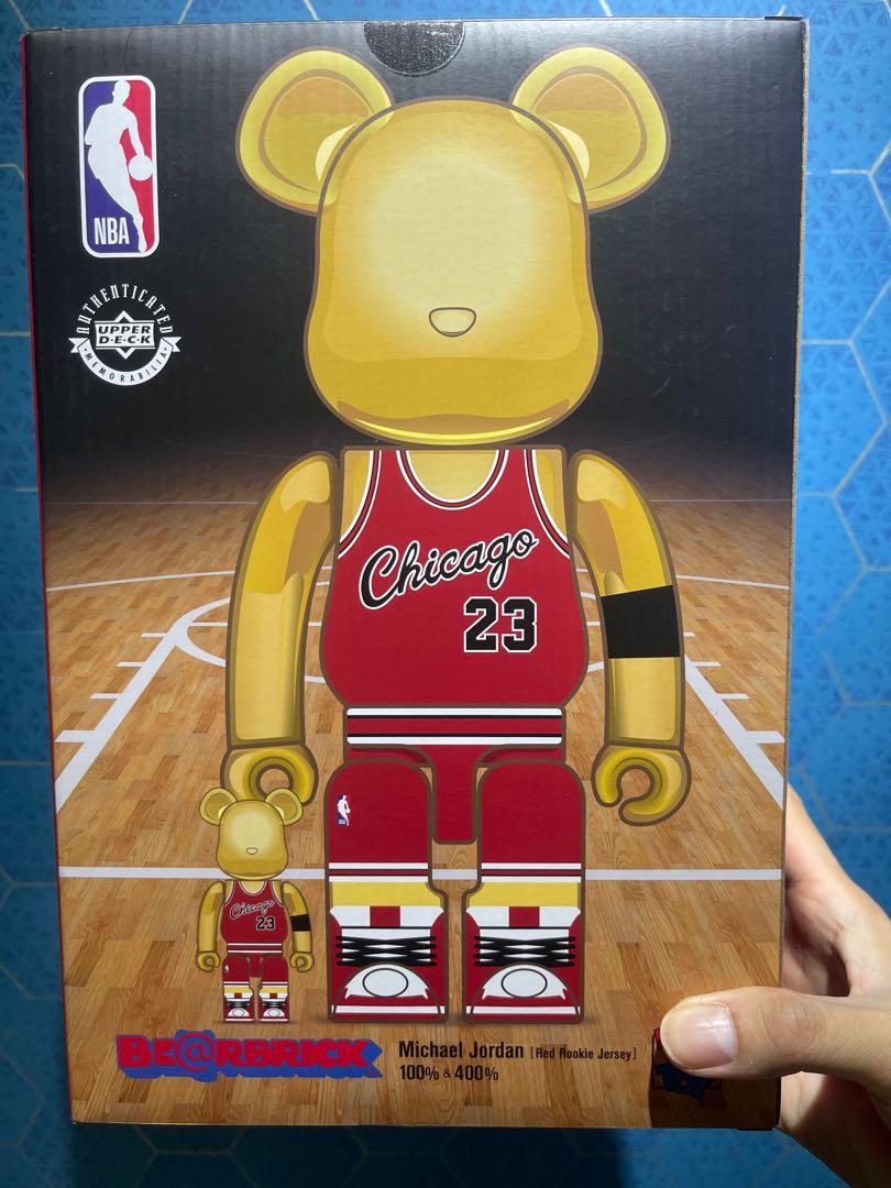 Bearbrick Michael Jordan 1985 Rookie Jersey and 1992 Team USA 400%, Hobbies & Toys, Toys & Games ...