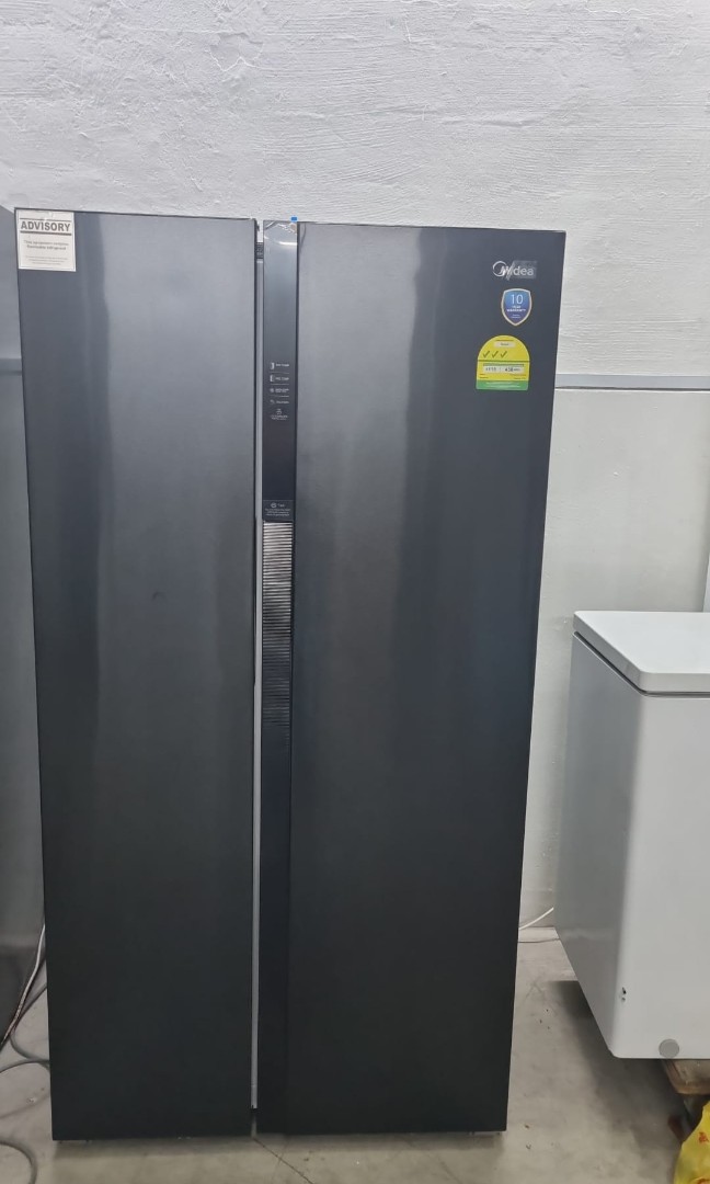 BRAND NEW DISPLAY SET - MIDEA SIDE BY SIDE FRIDGE, TV & Home Appliances ...