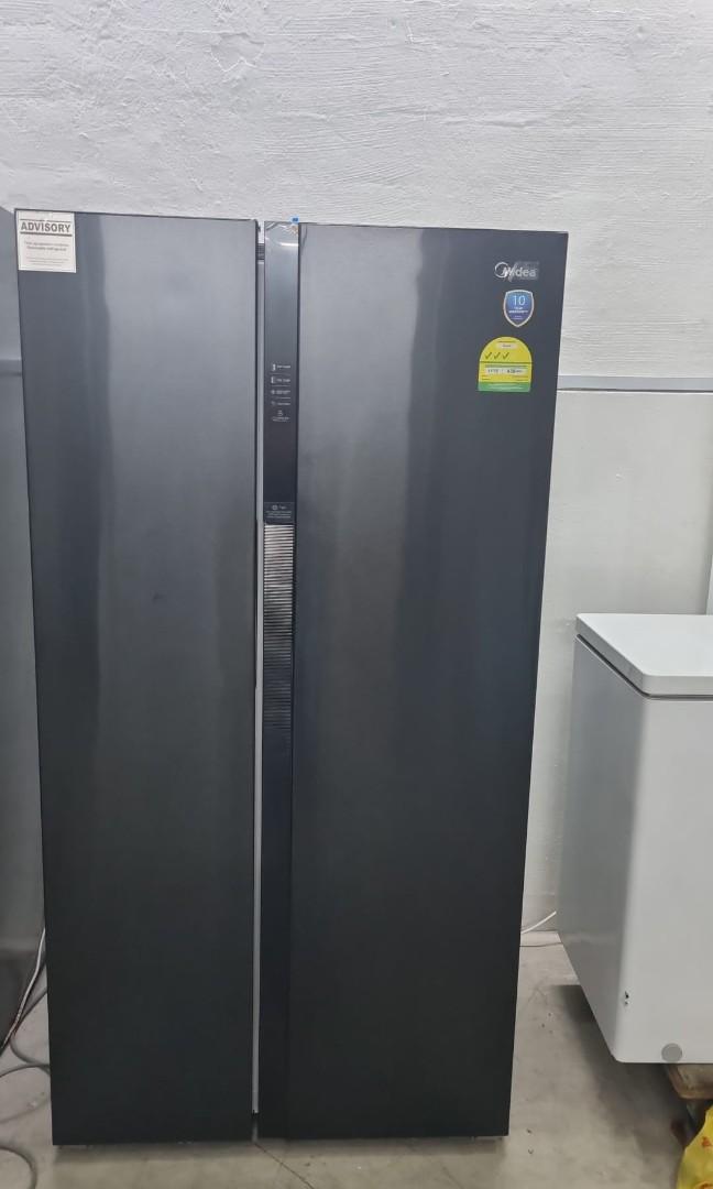 BRAND NEW DISPLAY SET - MIDEA SIDE BY SIDE FRIDGE, TV & Home Appliances ...