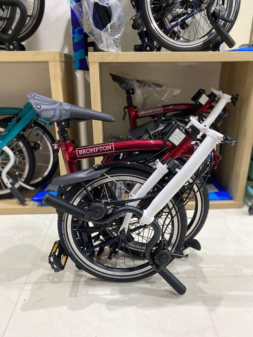 Brompton Team Gb (with upgrades and new helmet), Sports Equipment ...