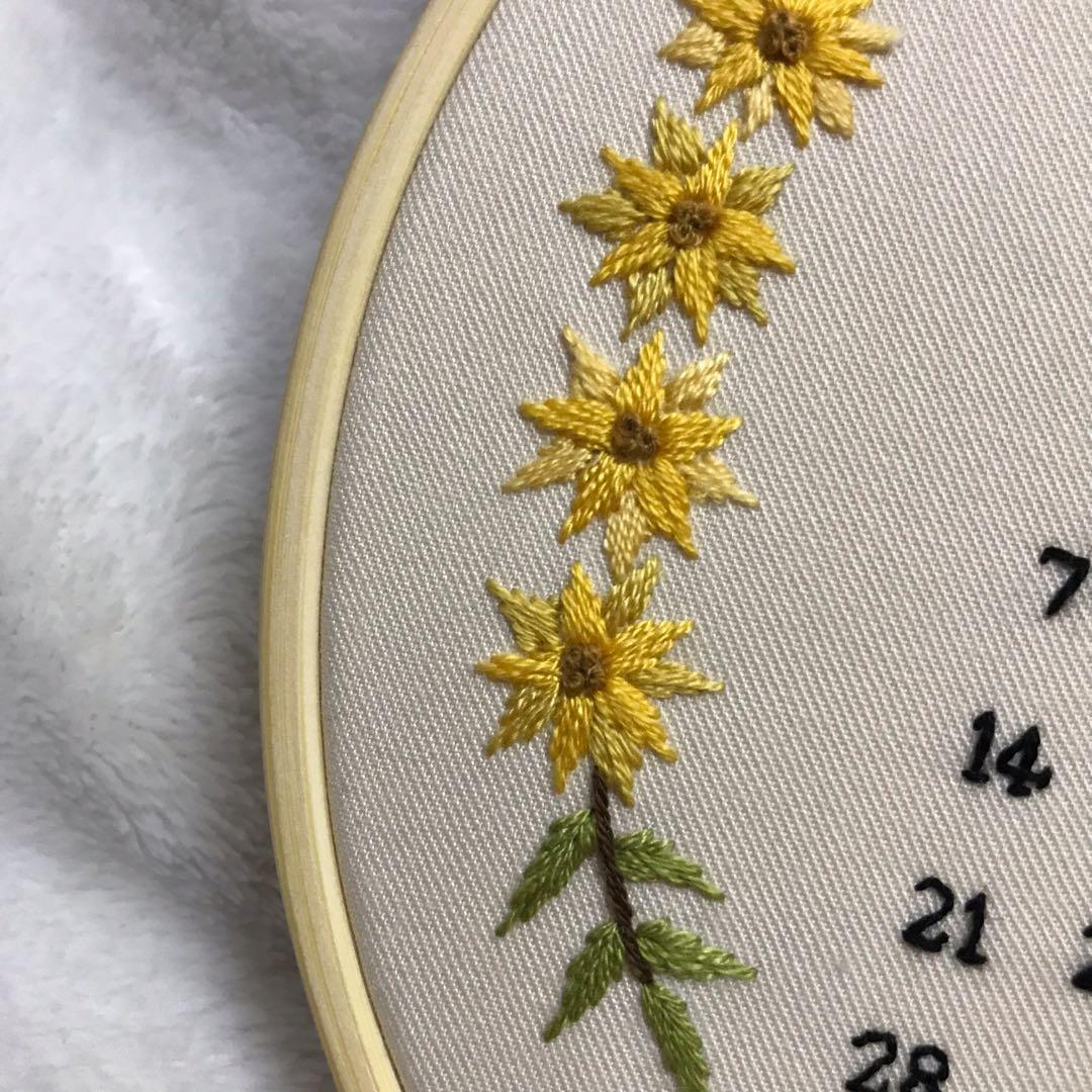 Calendar Pattern Embroidery, Hobbies & Toys, Stationery & Craft, Art ...
