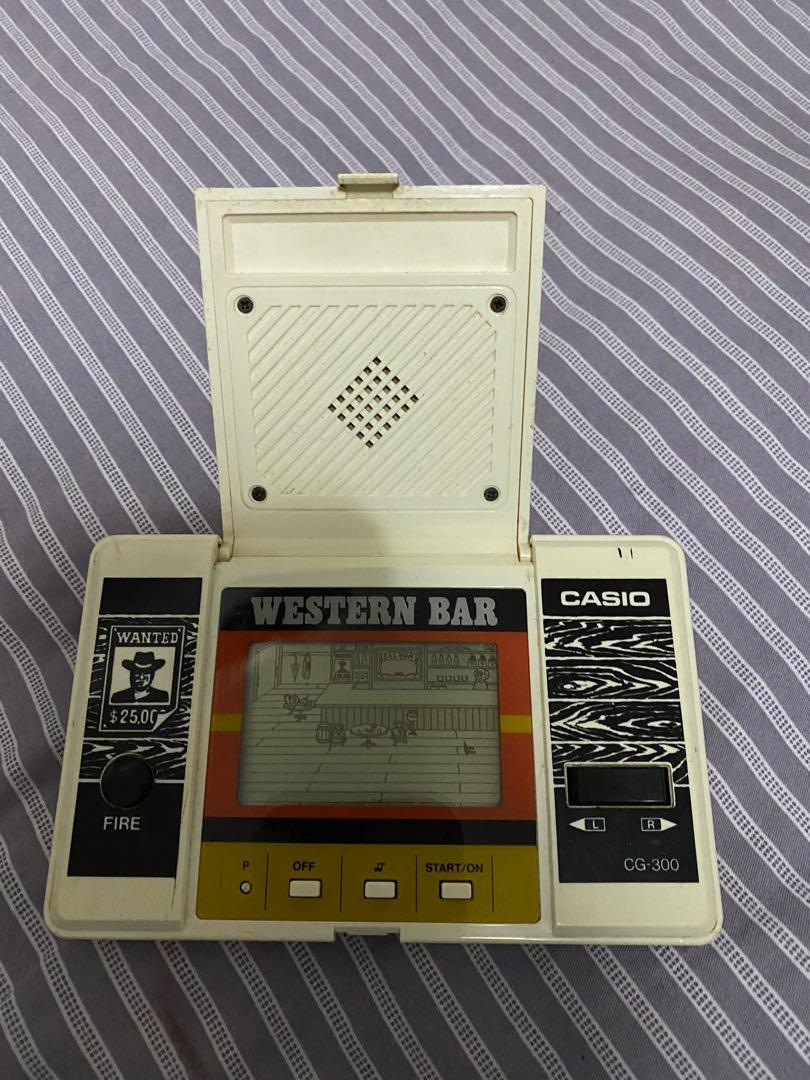 Casio 絕版西部牛仔經典遊戲機 （約1987年) (懷舊罕有）（移民搬屋裝修執屋清貨）, 電子遊戲, 電子遊戲機, 其他 - Carousell
