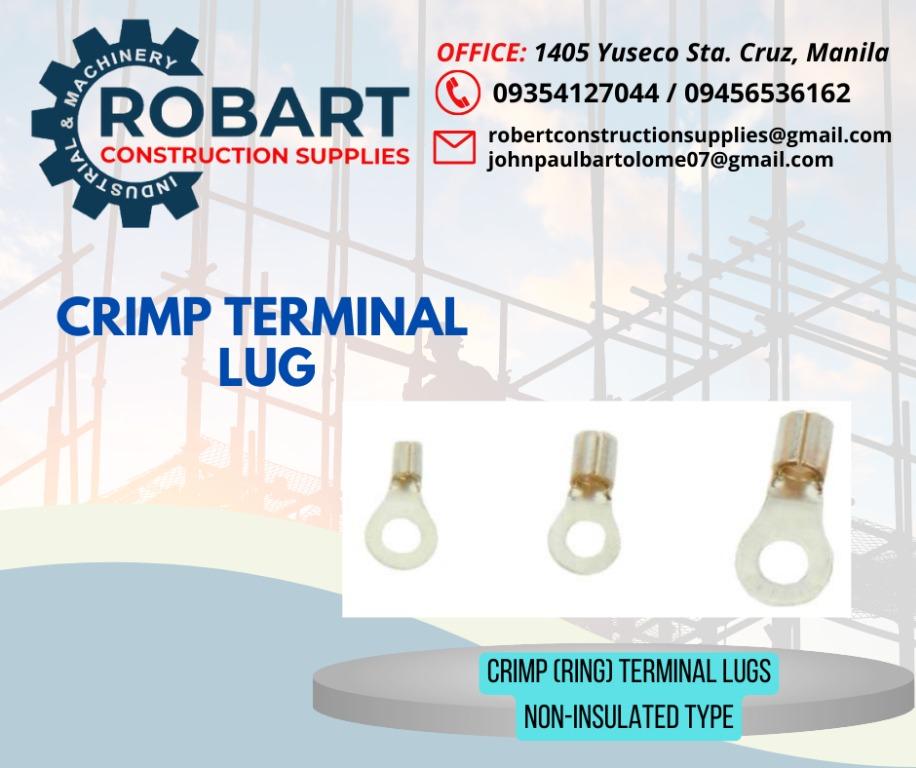 Crimp Terminal Lug, Commercial & Industrial, Construction Tools ...