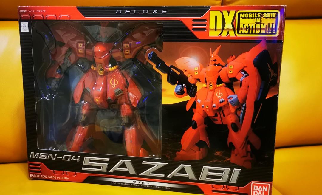 DX MIA Nu Gundam & Sazabi set 1/72 bandai v高達&沙薩比, 興趣及遊戲, 玩具 & 遊戲類 - Carousell