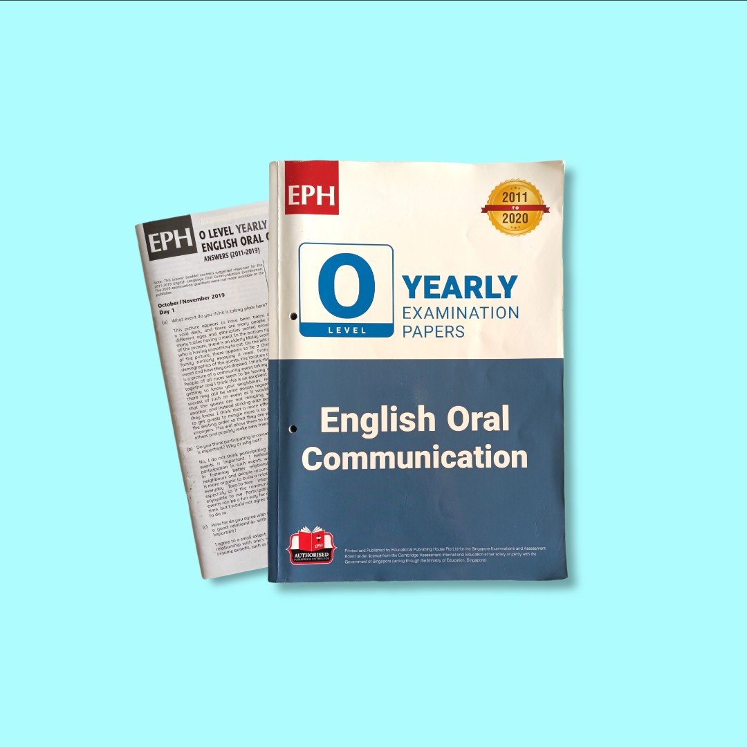English Oral GCE O Level TYS ( 2011-2020 ), Hobbies & Toys, Books ...