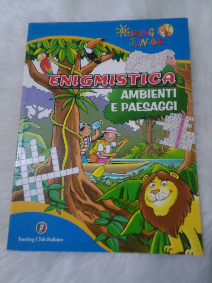 Enigmistica (ITALIAN) Activity Book, Hobbies & Toys, Books & Magazines ...