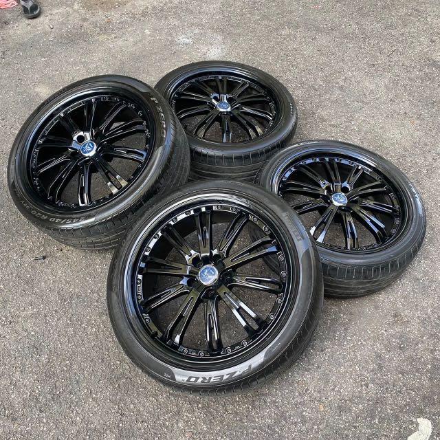 Enkei Circles Series Supreme 20”, Auto Accessories on Carousell