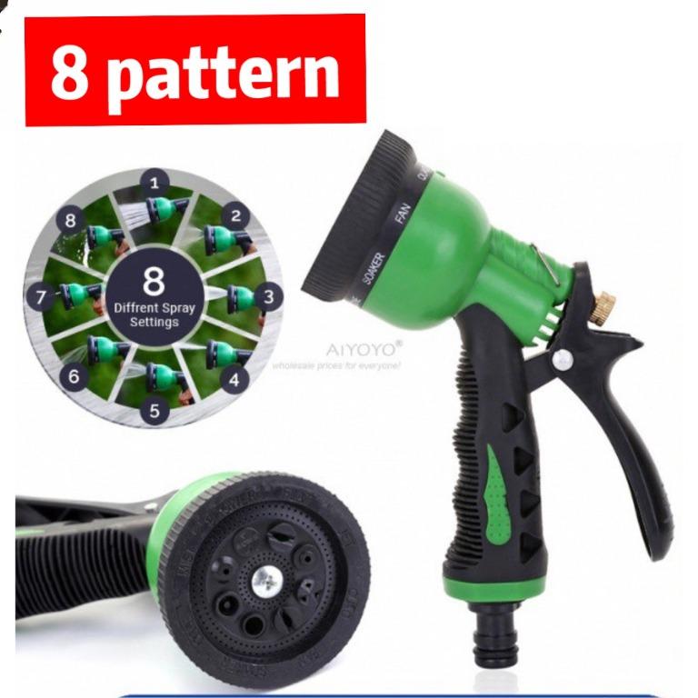 E-shop: 8 Pattern Sprayer Lawn High Pressure Water sprayer For Garden ...