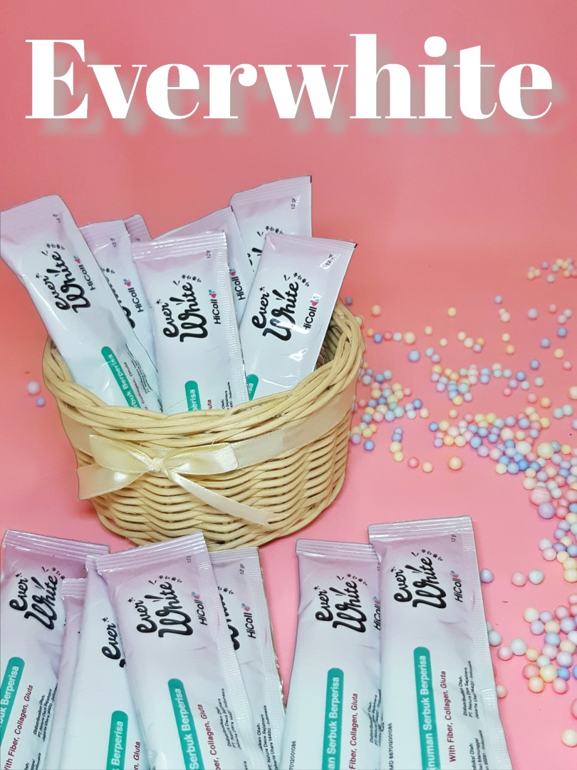 Everwhite collagen, Kesehatan & Kecantikan, Kulit, Sabun & Tubuh di Carousell