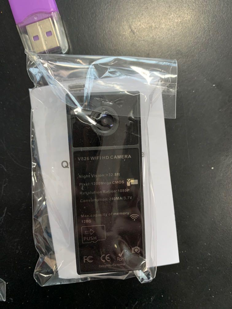 (FREE DELIVERY)Hidden Spy Camera WiFi,HD 1080P Portable Wireless Small ...