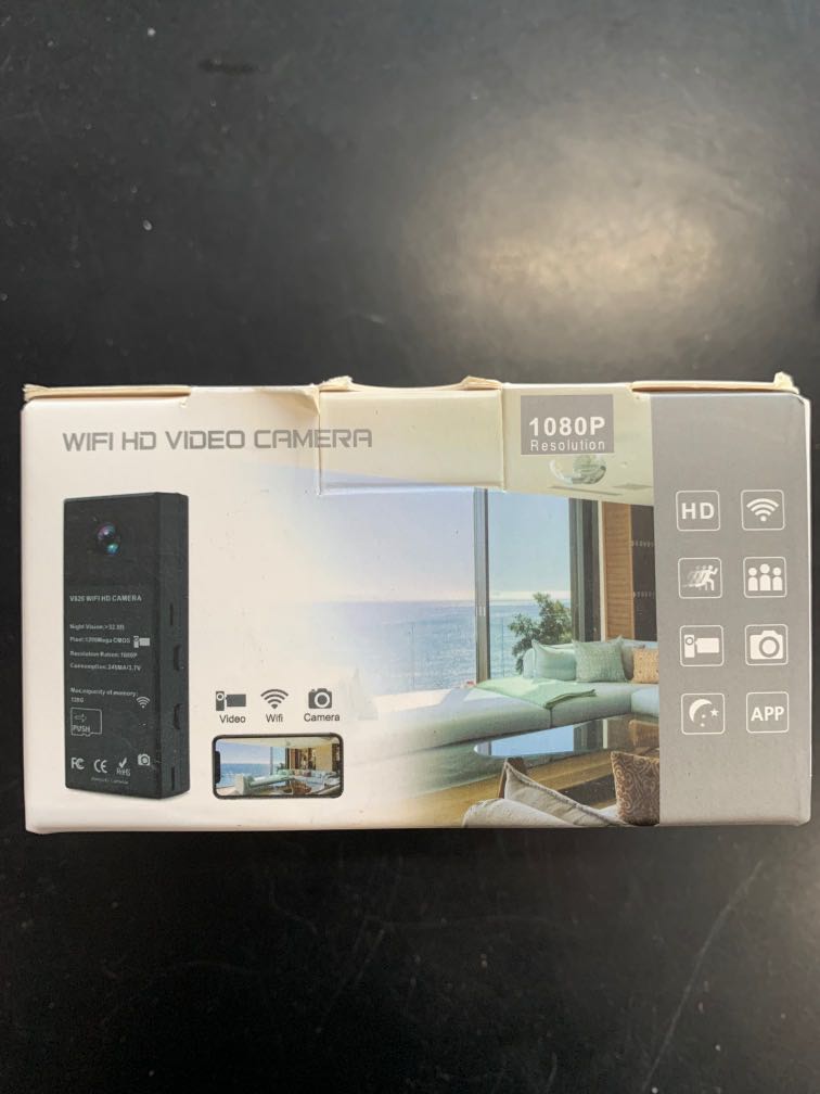 (FREE DELIVERY)Hidden Spy Camera WiFi,HD 1080P Portable Wireless Small ...