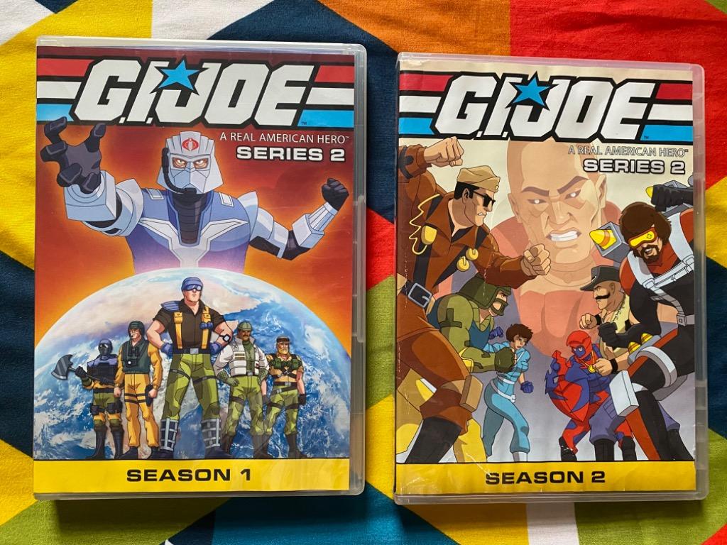GI Joe Series 2 Cartoons DVD set (complete Seasons 1 & 2), Hobbies ...