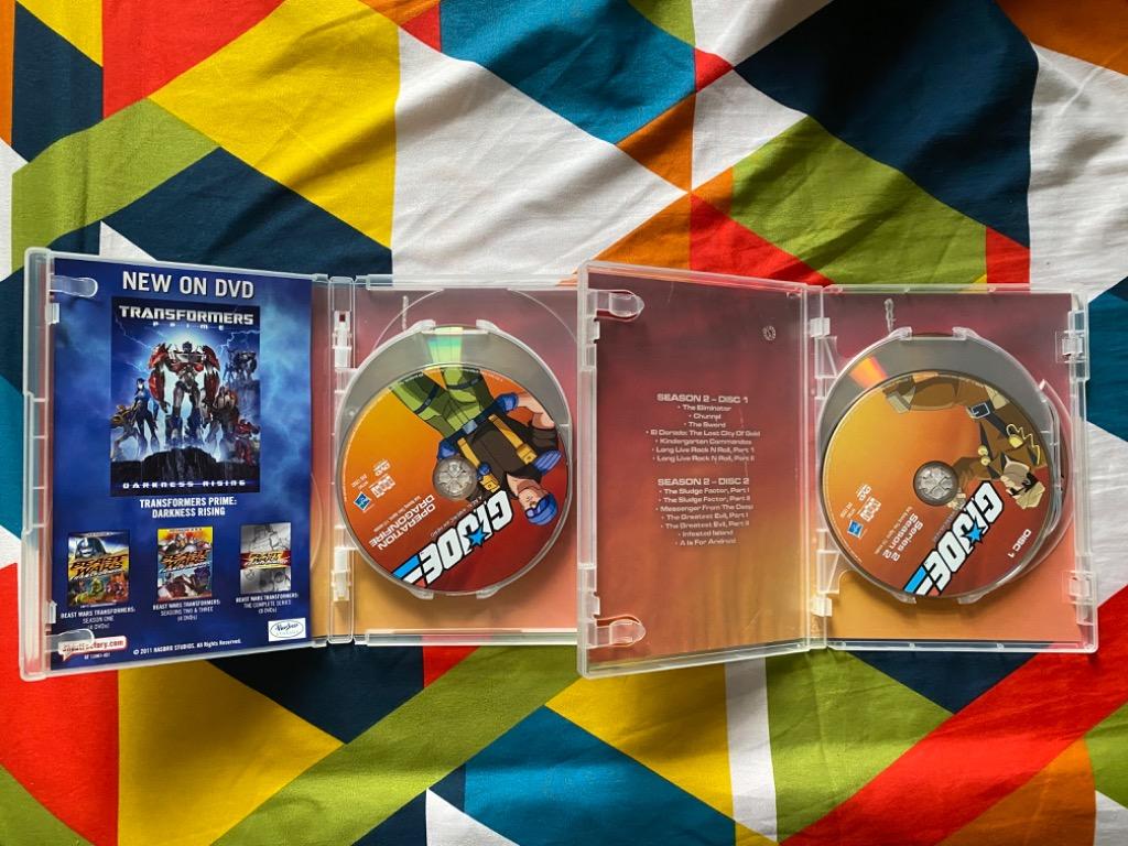 GI Joe Series 2 Cartoons DVD set (complete Seasons 1 & 2), Hobbies ...