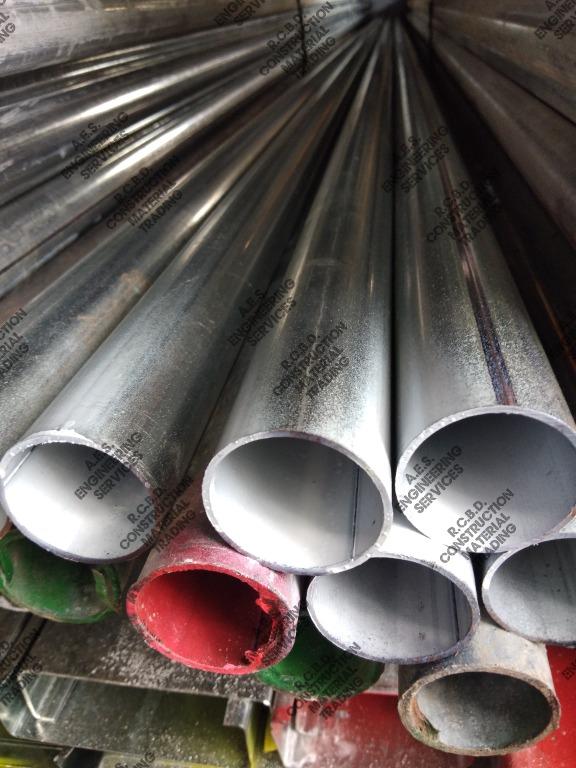 G.I. Pipe 2 x 6meters S40 Scaffolding Pipe Galvanized Iron Pipe Use for ...