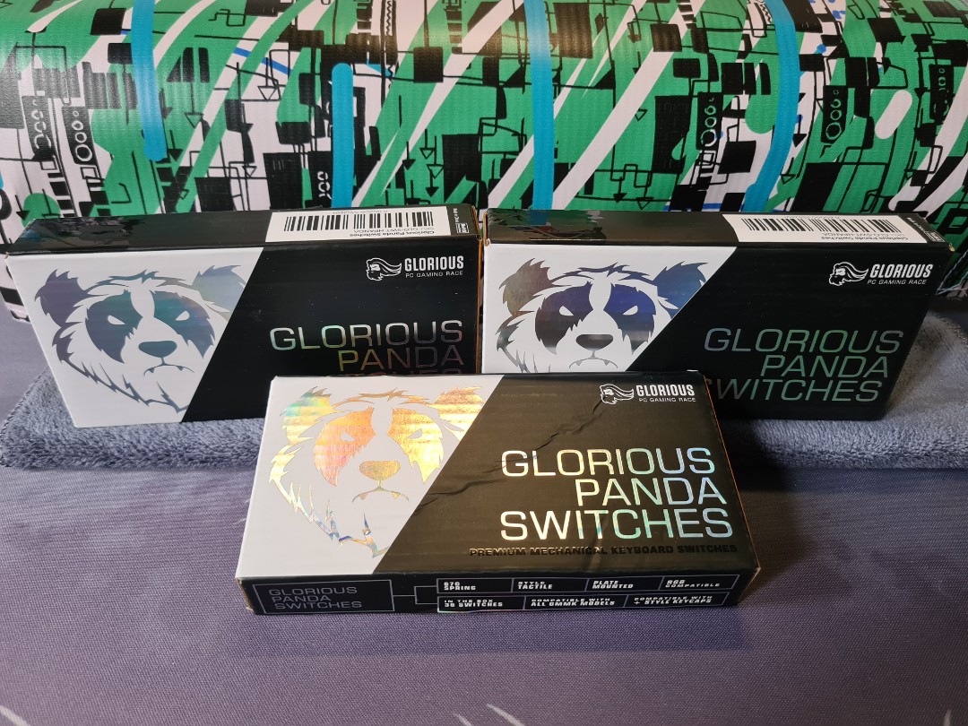 Glorious Panda Switches (1 box), Computers & Tech, Parts & Accessories ...