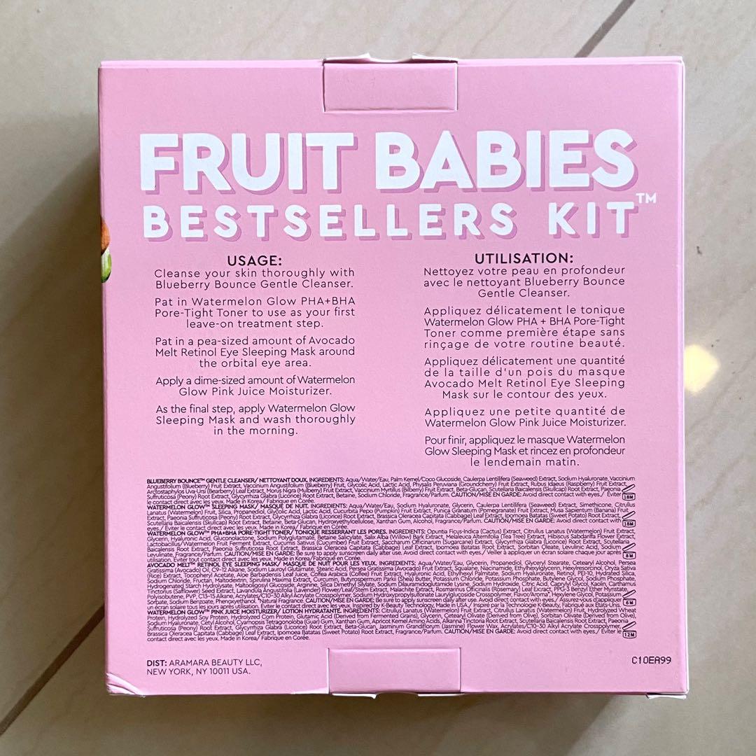Glow Recipe Fruit Babies Bestseller Kit, Beauty & Personal Care, Face ...