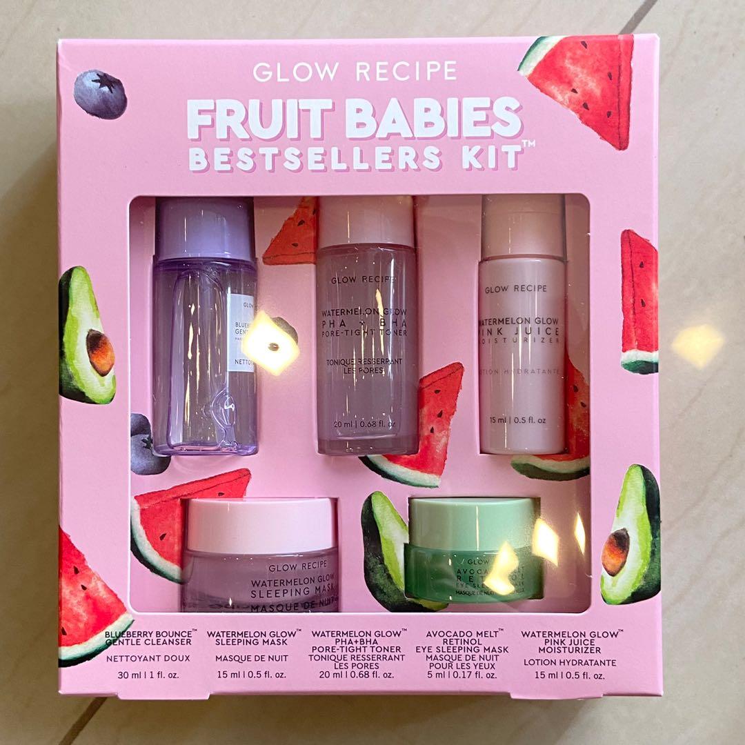 Glow Recipe Fruit Babies Bestseller Kit, Beauty & Personal Care, Face ...