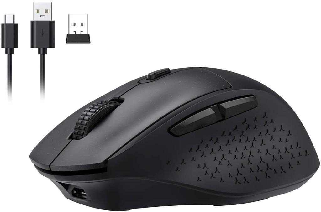H2064 Victsing Wireless Mouse Rechargeable, VicTsing Unique Comfortable ...