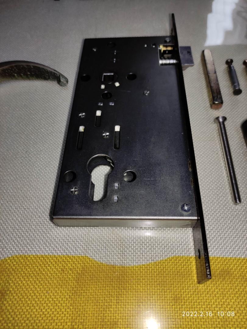 HDB gate lock, Furniture & Home Living, Security & Locks, Locks, Doors ...