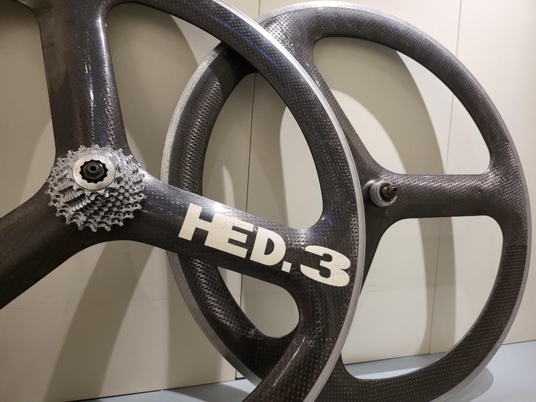 Hed TRI Spoke Carbon Wheelset, 運動產品, 單車及配件, 單車 - Carousell