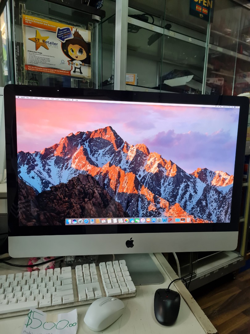 IMac (27-inch,late 2009), Computers & Tech, Desktops on Carousell