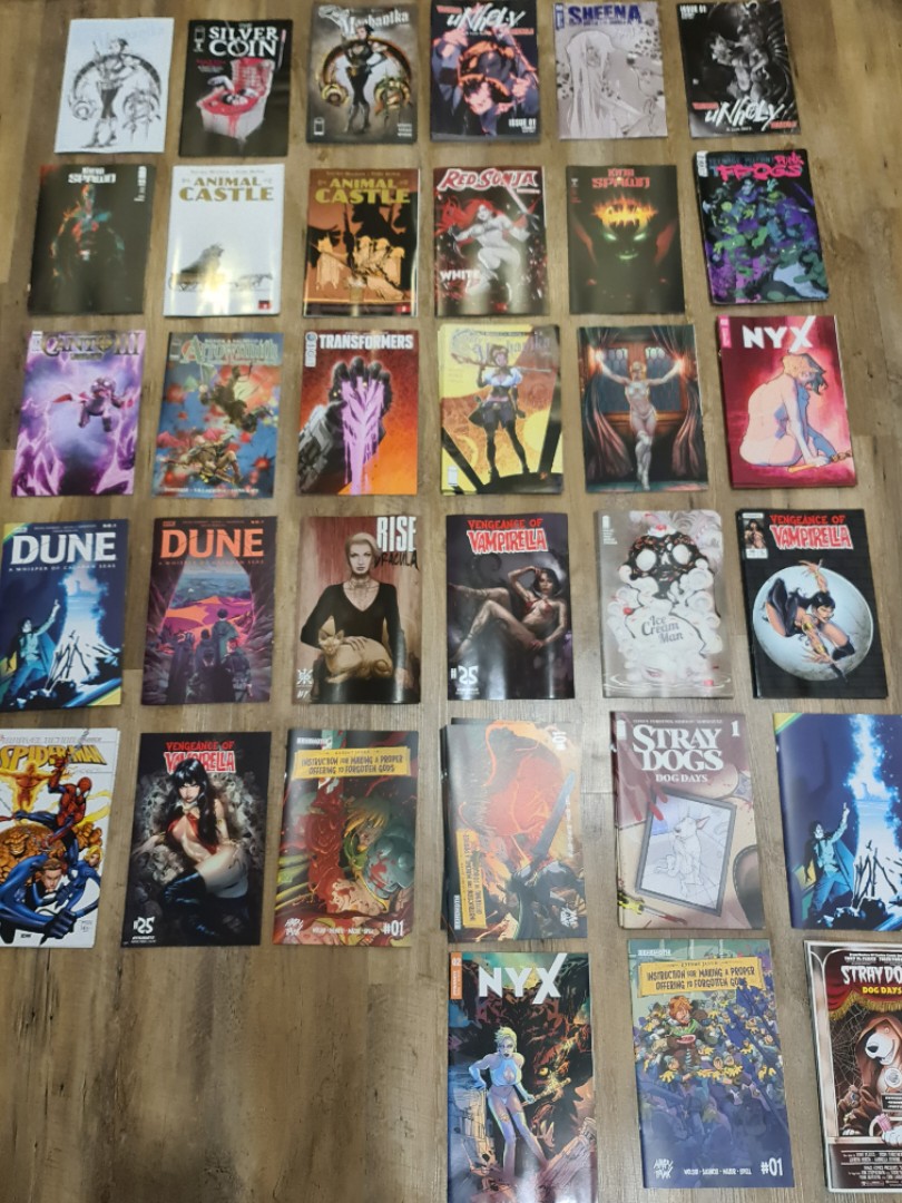 (INSTOCKS) Indie comics - dune, nyx, tmnt, house of slaughter ...