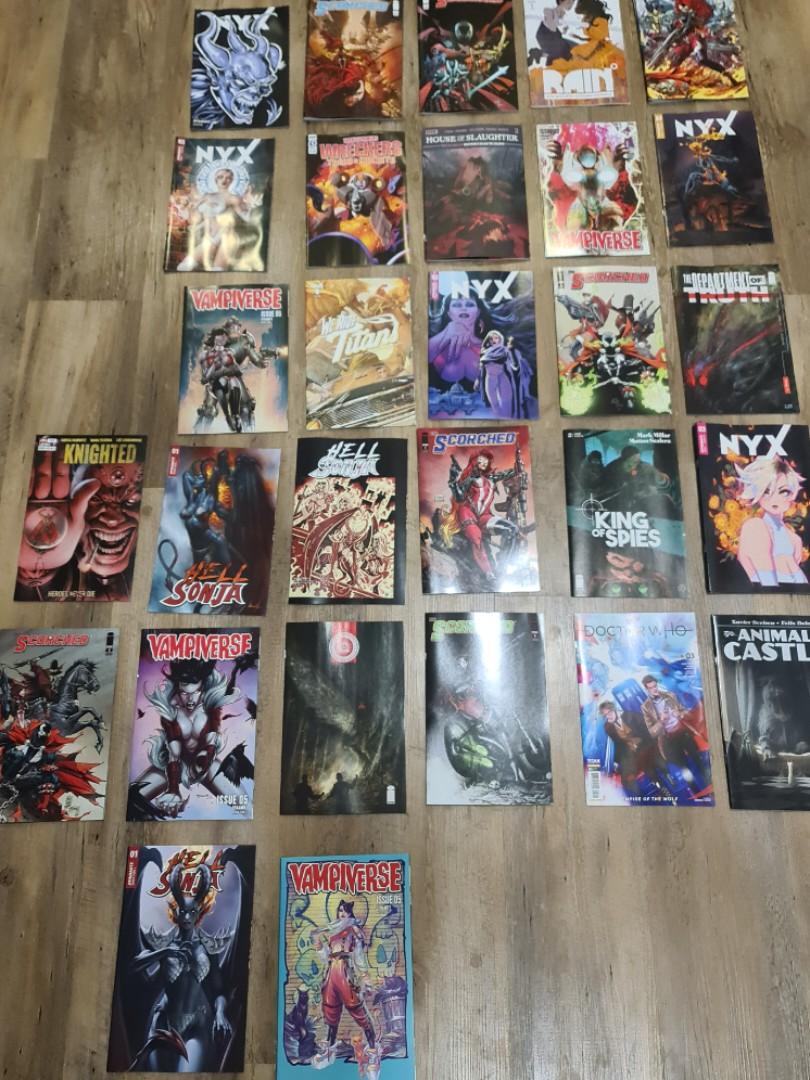 (INSTOCKS) Indie comics - dune, nyx, tmnt, house of slaughter ...