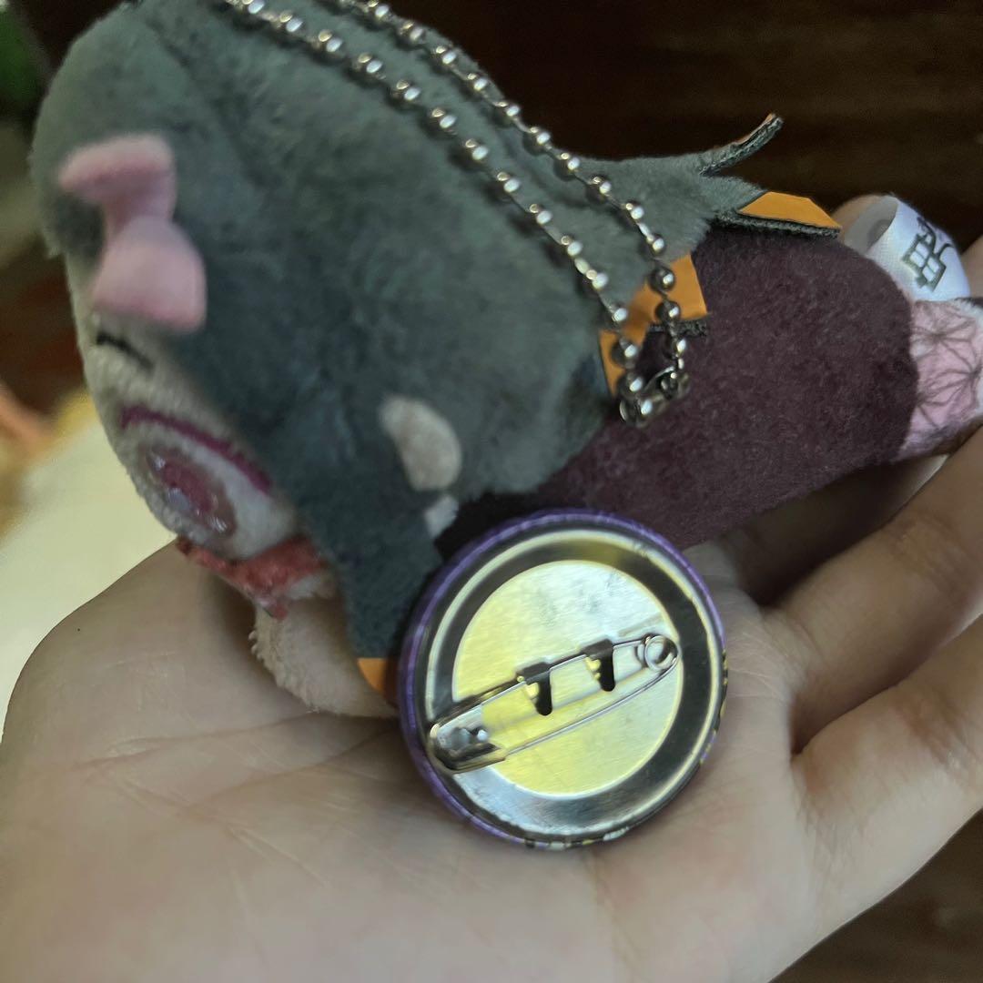 Japan Demon Slayer Kimetsu No Yaiba Nezuko Plush Keychain & Mini ...
