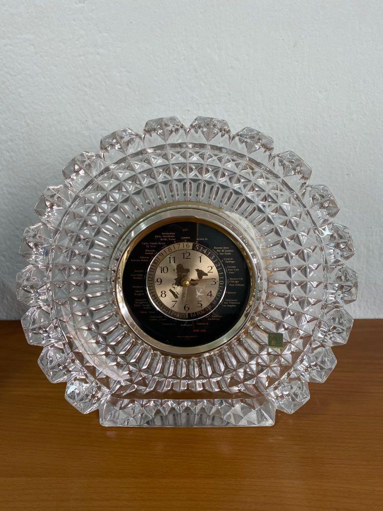 Japan Hoya Crystal Clock (World), Furniture & Home Living, Home Decor ...