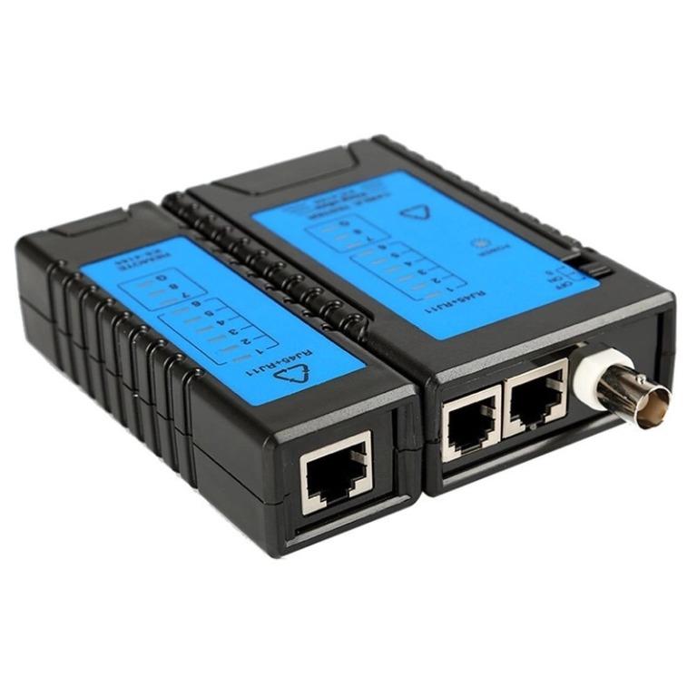 Kingsdun KS-4160 RJ45 RJ11 Cat5 Cat6 LAN Cable Tester Handheld Network ...