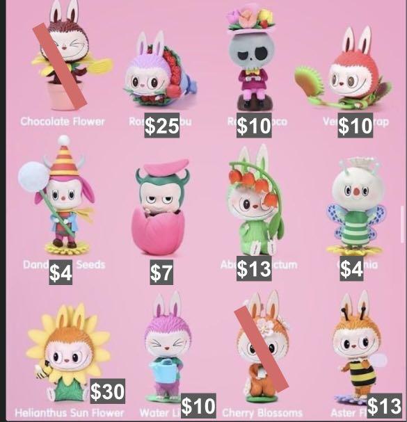 Labubu Flower Elves Series, Hobbies & Toys, Toys & Games on Carousell