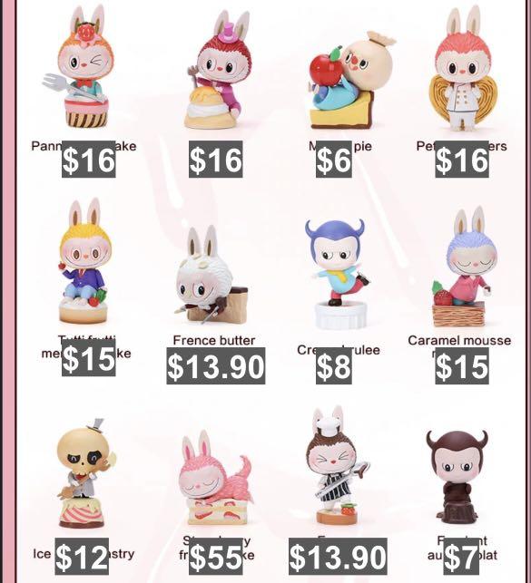 Labubu Patisserie Dessert Full Set, Hobbies & Toys, Toys & Games on ...