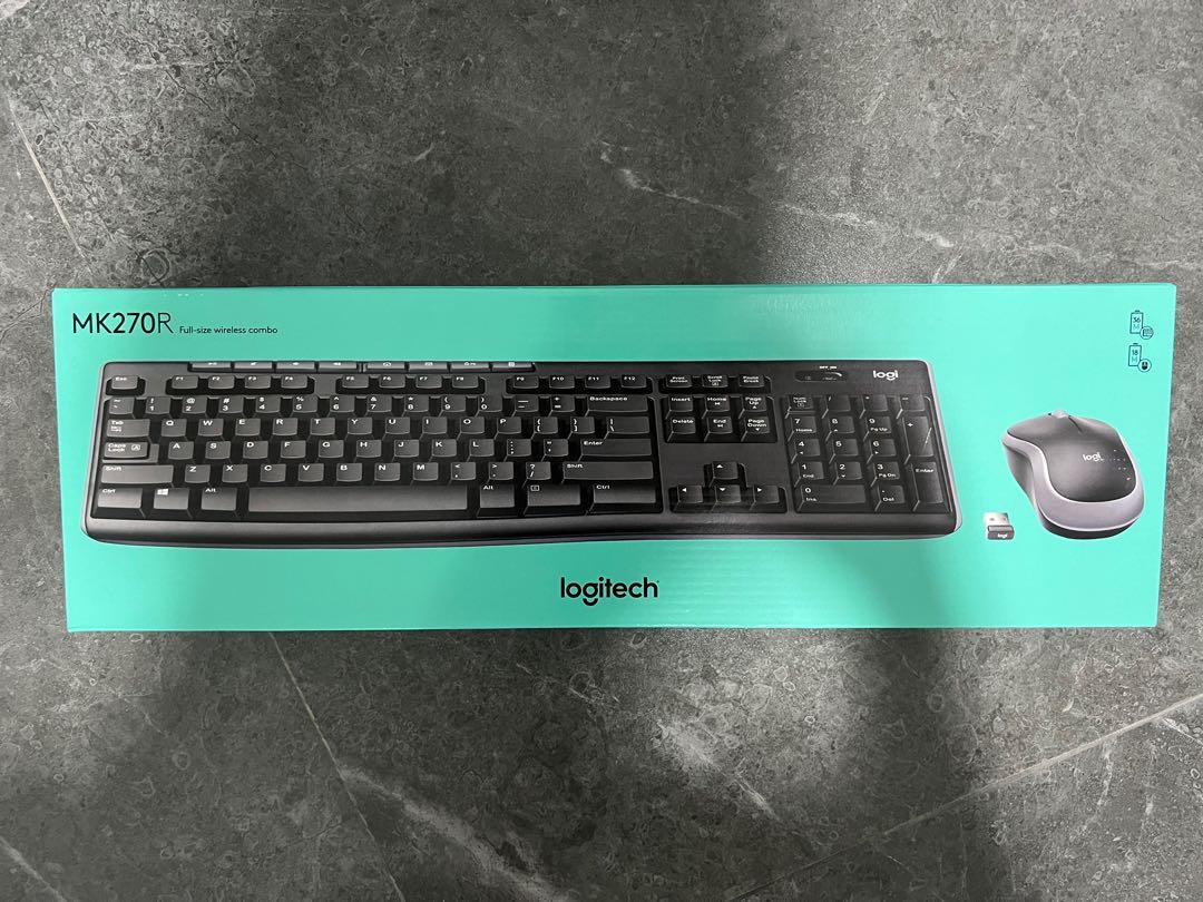 Logitech MK270R wireless combo, Computers & Tech, Parts & Accessories, Computer Keyboard on ...