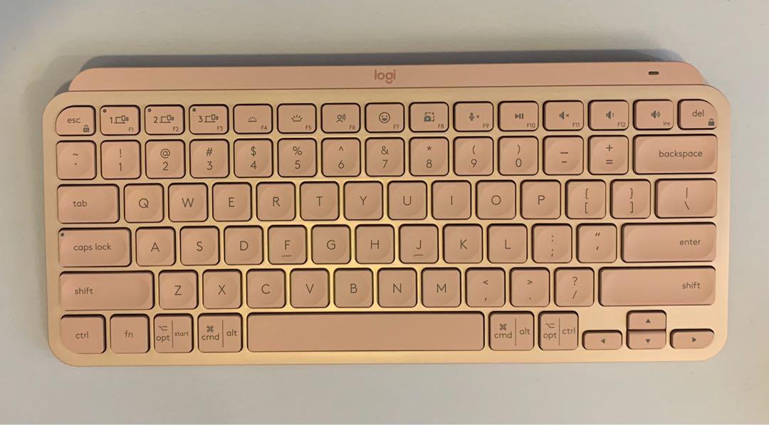 Logitech MX Keys Mini (Rose), Computers & Tech, Parts & Accessories ...