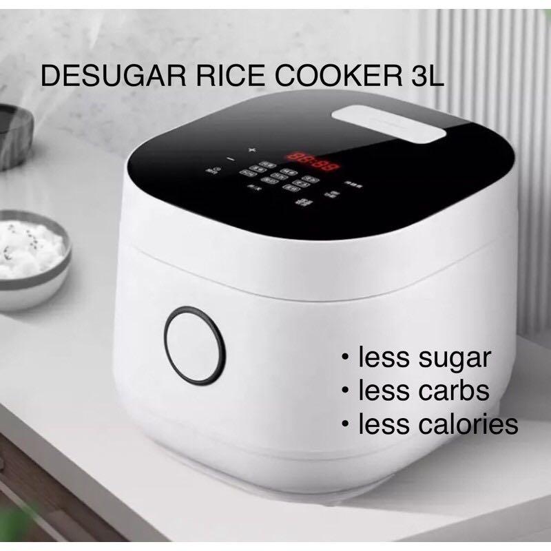 Low sugar rice cooker 3L multifunctional rice cooker congee desugar ...