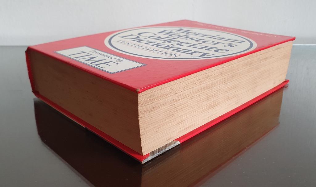 Merriam Webster's Dictionary Hardbound, Hobbies & Toys, Books ...