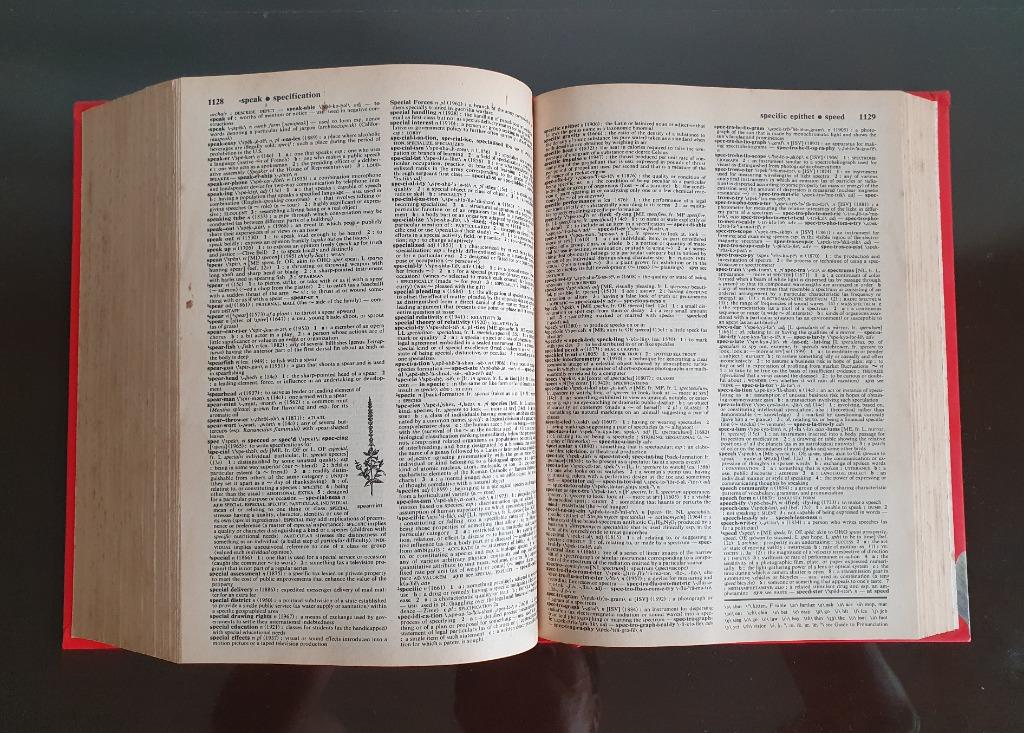 Merriam Webster's Dictionary Hardbound, Hobbies & Toys, Books ...