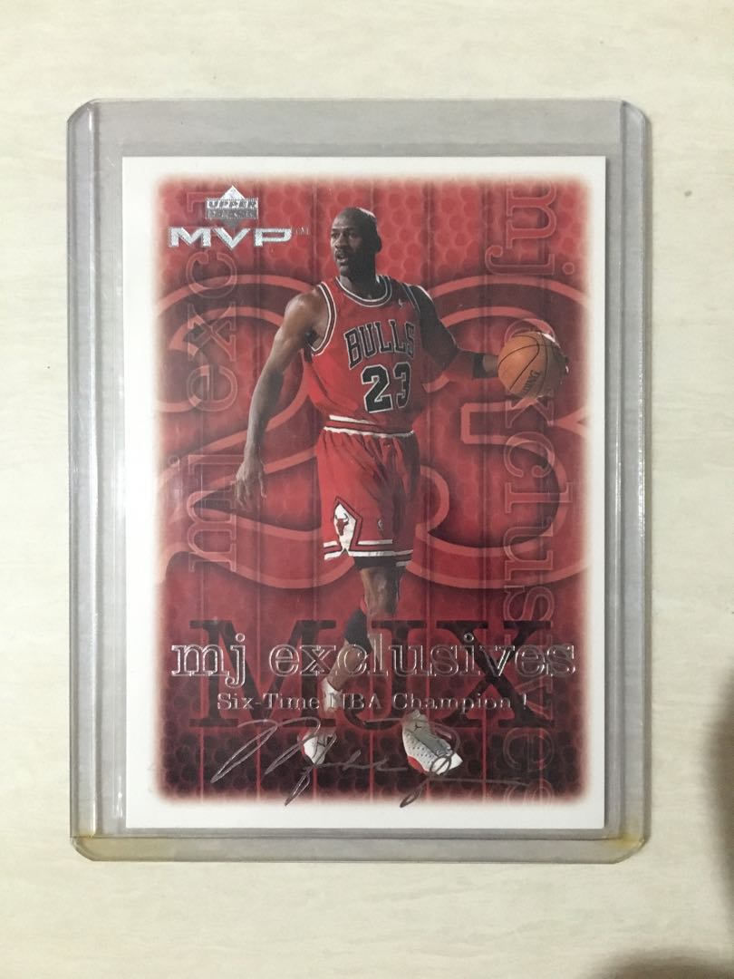 Michael Jordan silver script insert card, Hobbies & Toys, Memorabilia ...