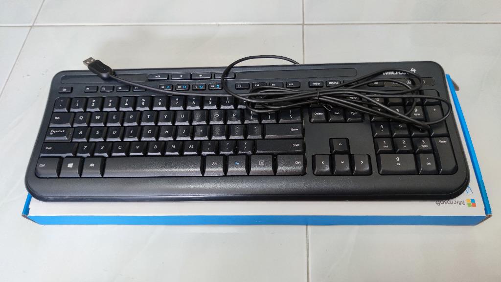 Microsoft Keyboard, Computers & Tech, Parts & Accessories, Computer ...