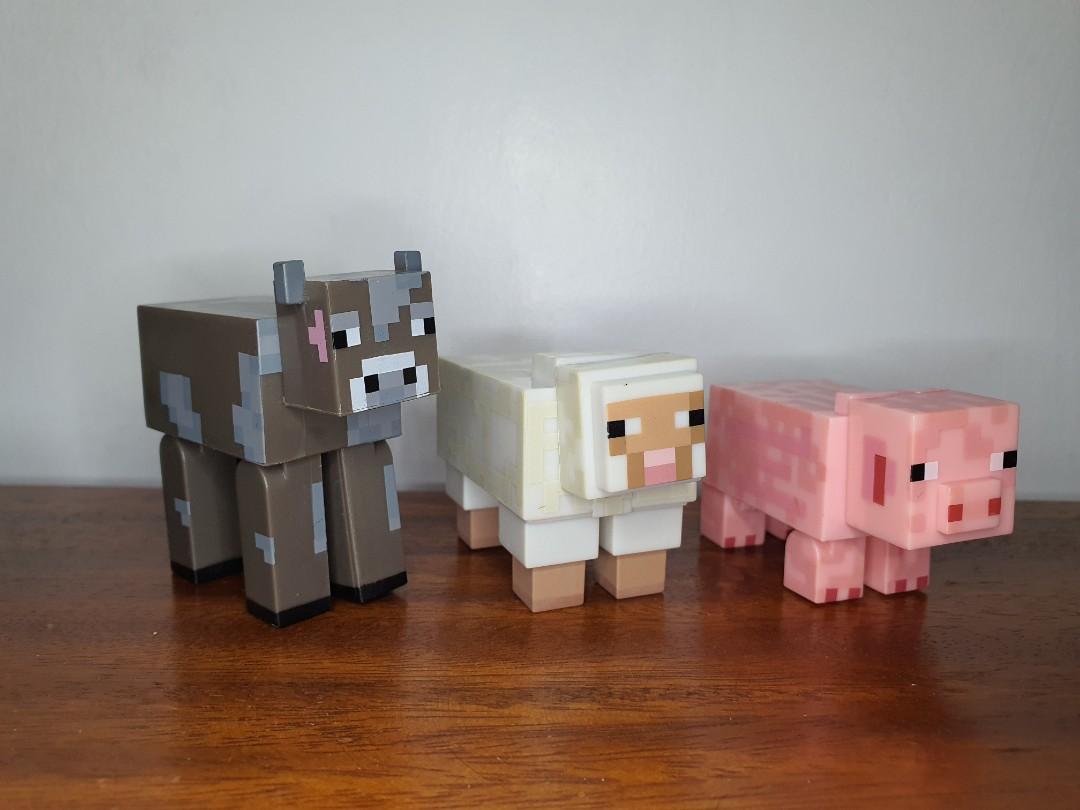 MINECRAFT SERIES 2 OVERWORLD Articulated Animal Mobs, Hobbies & Toys ...