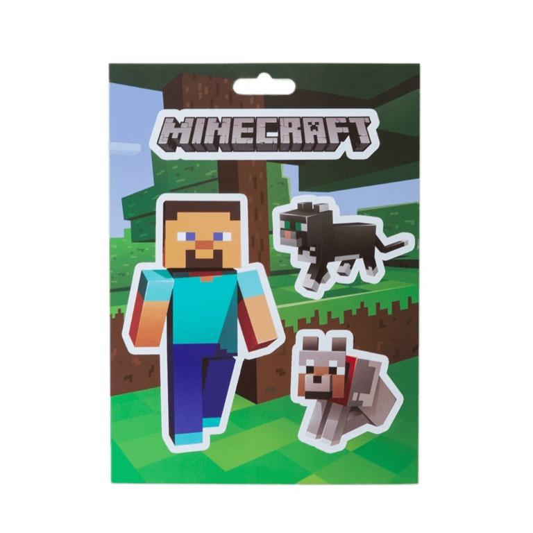 Minecraft Steve Pets Sticker Pack, Hobbies & Toys, Stationery & Craft ...