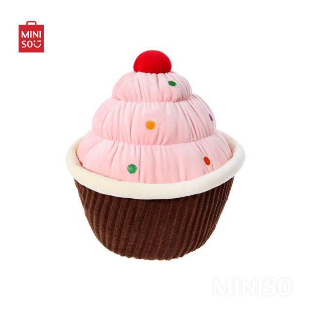 Miniso Cupcake Pillow, Hobbies & Toys, Toys & Games on Carousell