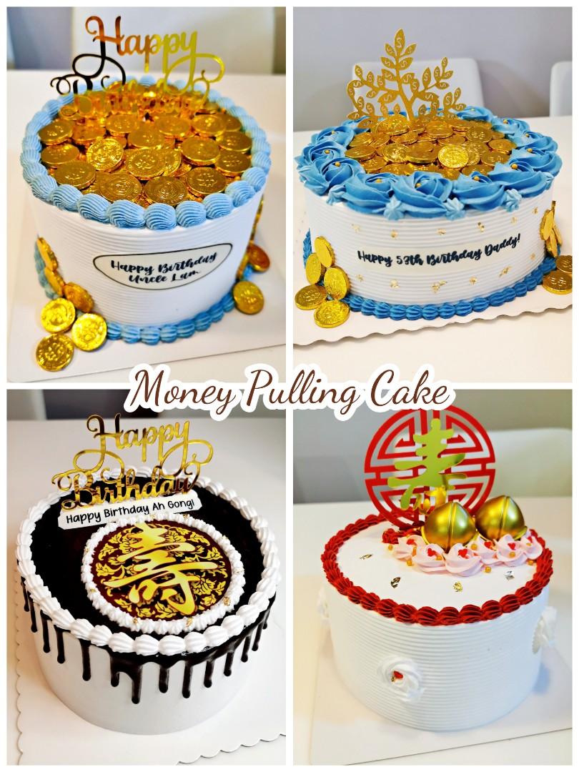 Money-Pulling Cakes from $78, Food & Drinks, Homemade Bakes on Carousell