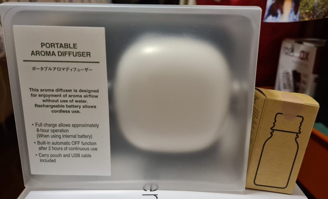 Muji portable diffuser, Furniture & Home Living, Home Fragrance on ...