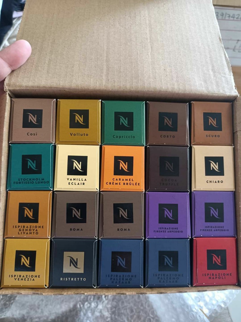 Nespresso Range Capsules, Food & Drinks, Beverages on Carousell
