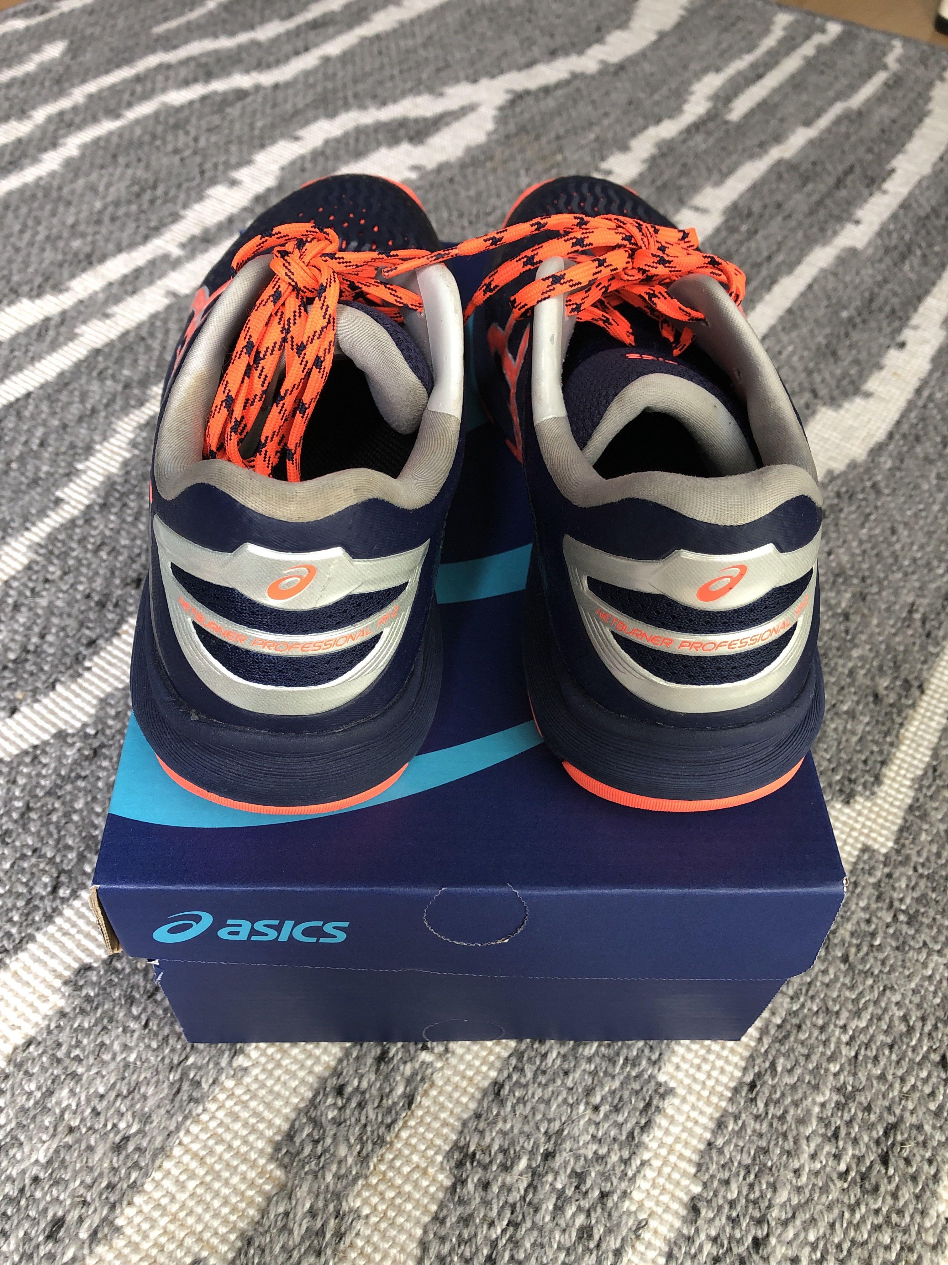 ASICS Netburner Professional FF2 (US 8) Netball Shoes, Women's Fashion ...