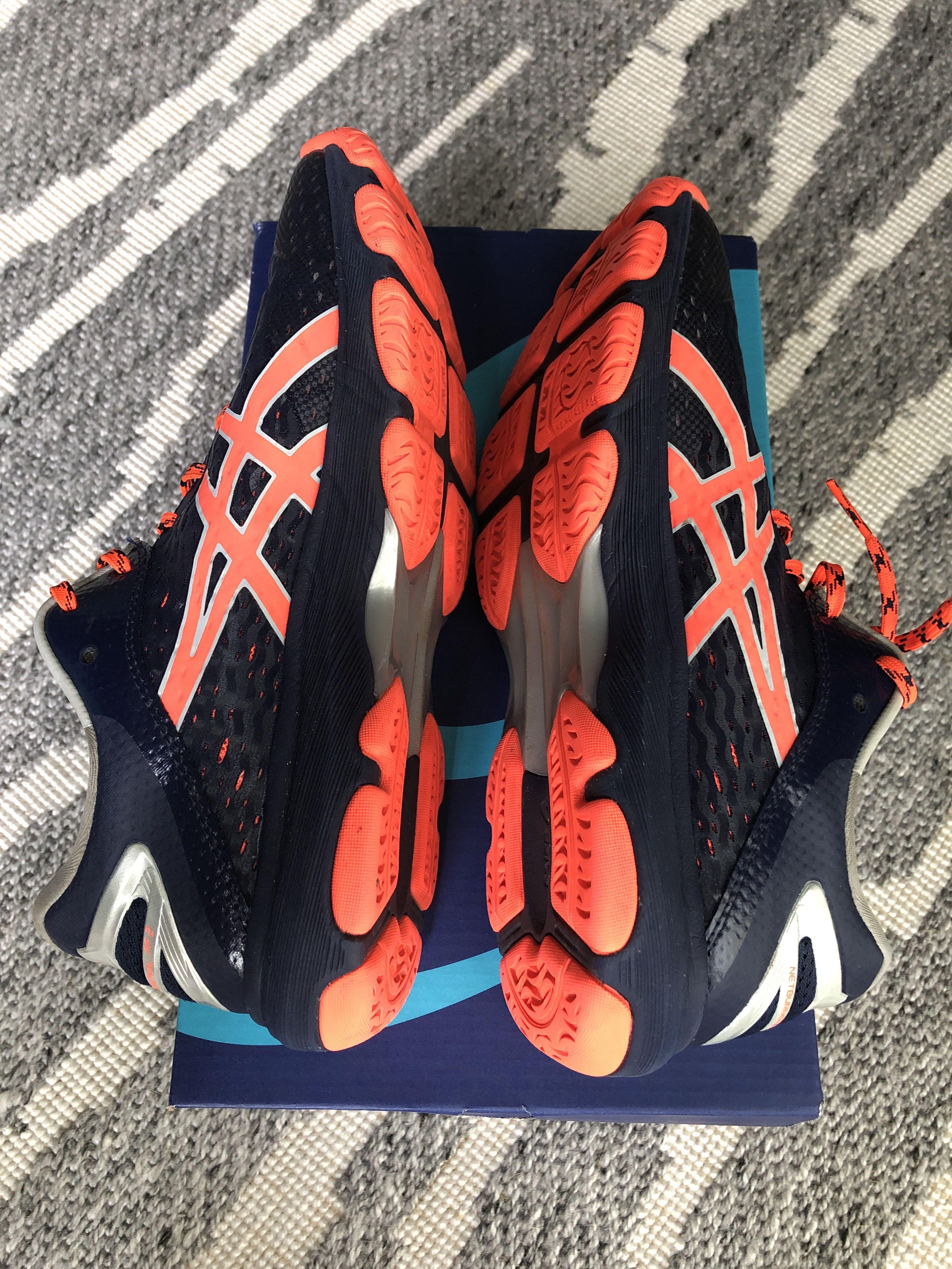 ASICS Netburner Professional FF2 (US 8) Netball Shoes, Women's Fashion ...