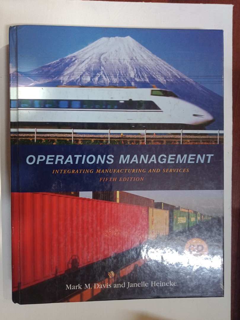 Operations Management (Fifth Edition) by Mark M. Davis and Janelle ...