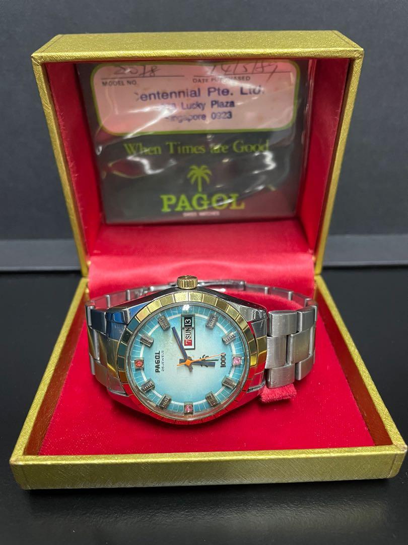Pagol 1000 Gold, Luxury, Watches on Carousell